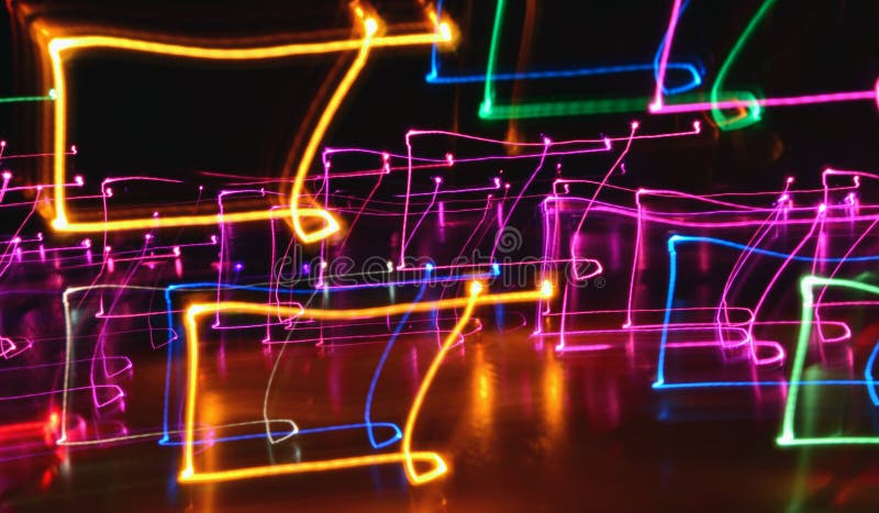 Light lines stock photo. Image of beam, neon, curve, dreamy - 63345146