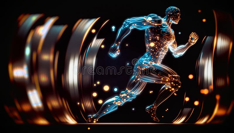 Translucent Athlete Stock Illustrations – 54 Translucent Athlete Stock ...