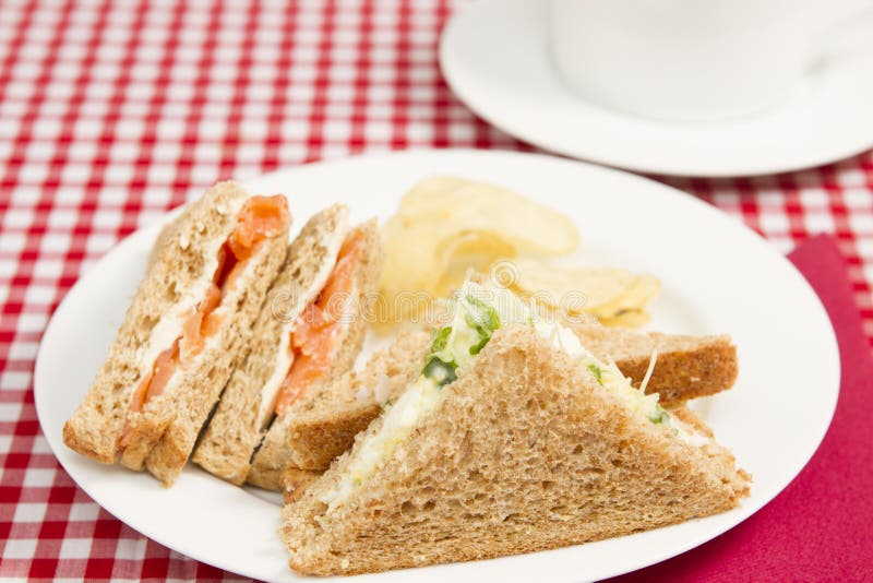 Light lunch stock image. Image of cream, healthy, salad - 75491843