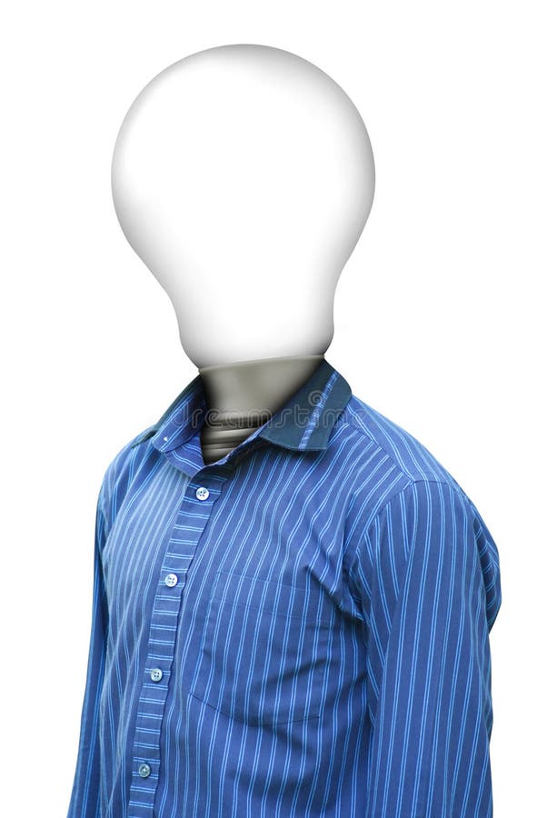 Light Man stock photo. Image of creative, isolated, male - 32969386