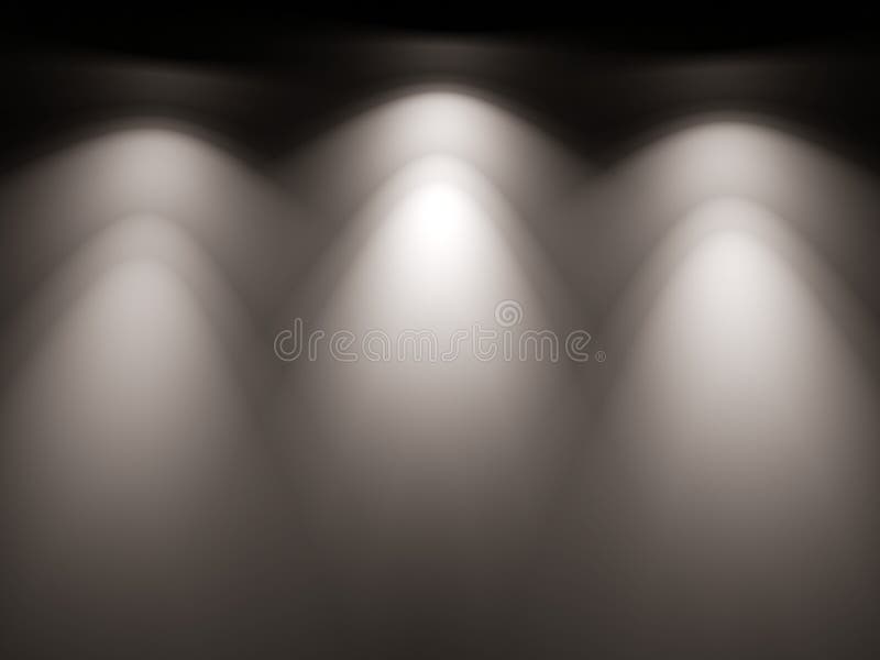 Light-map of Spotlight Lamps Stock Illustration - Illustration of ...