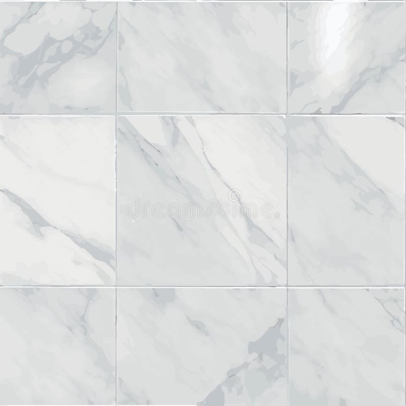 Light Marble Tile Texture, Pattern Background - Vector Stock Vector ...