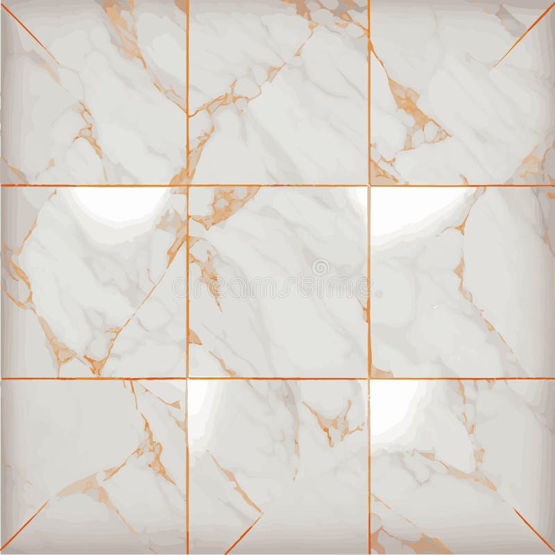 Light Marble Tile Texture, Pattern Background - Vector Stock Vector ...