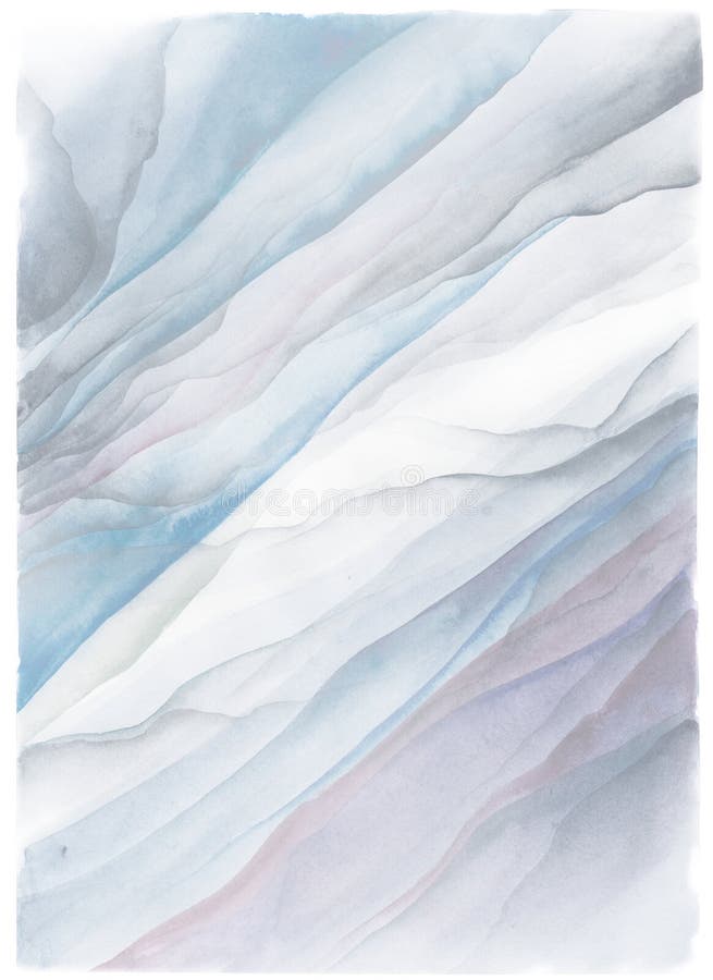 Light Marble Waves Watercolor Background Stock Illustration ...