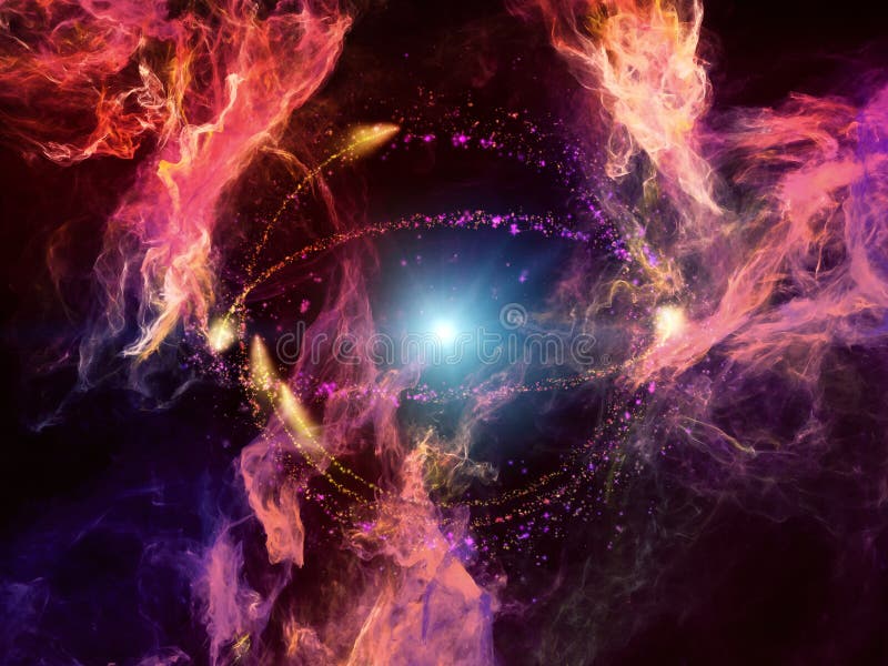 Light Matter stock illustration. Illustration of nebula - 224660333