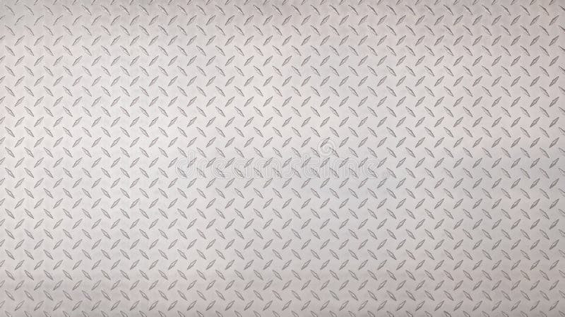 Light Metal Surface, Stainless Steel Plate with a Diamond Pattern Stock ...