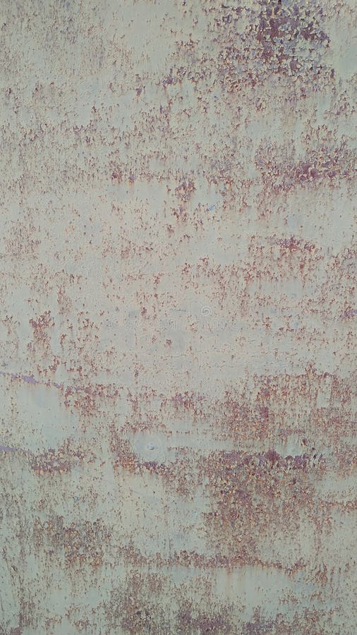 Light Metallic Surface Damaged by Rust. Background, Texture. Close-up ...