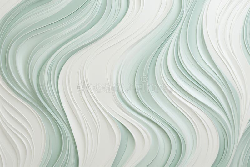 Light Mint and Cream Wallpaper, Simple Flow - Generative Ai ...