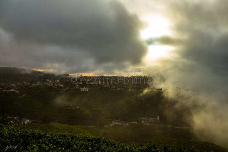 Light through mist stock photo. Image of mist, light - 163009190