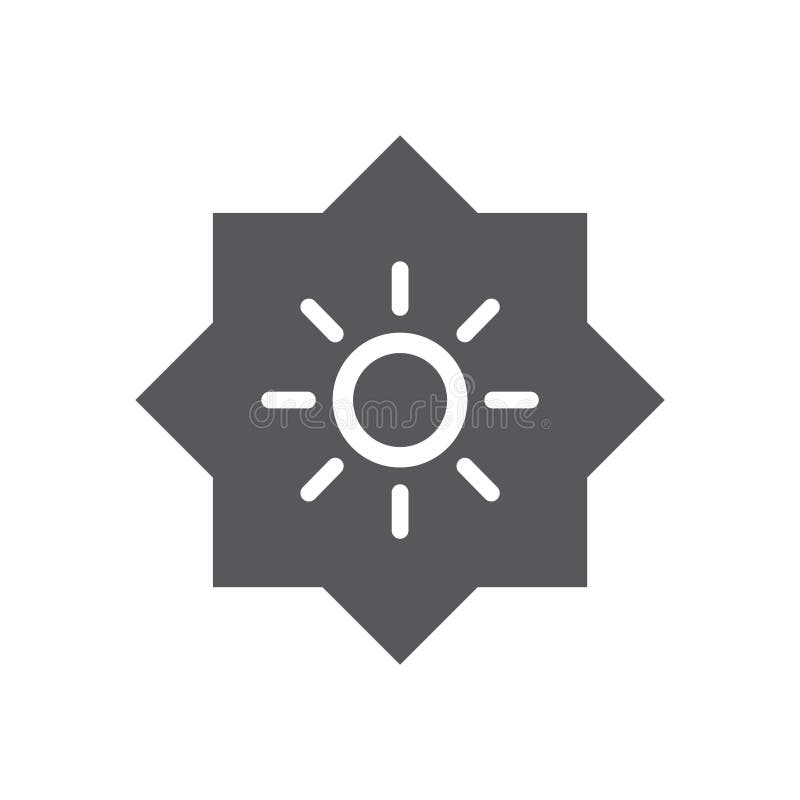 Light Mode Icon stock illustration. Illustration of diagram - 357207576