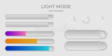 Simple Ui Status Bar Stock Illustrations – 290 Simple Ui Status Bar Stock Illustrations, Vectors ...