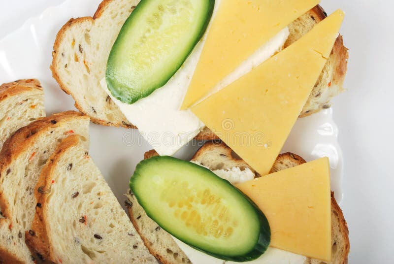 Light morning sandwich stock photo. Image of dinner, brown - 13000766