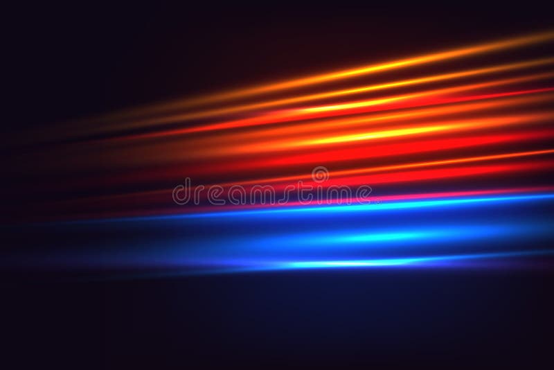 Light motion trails stock vector. Illustration of tail - 260536094