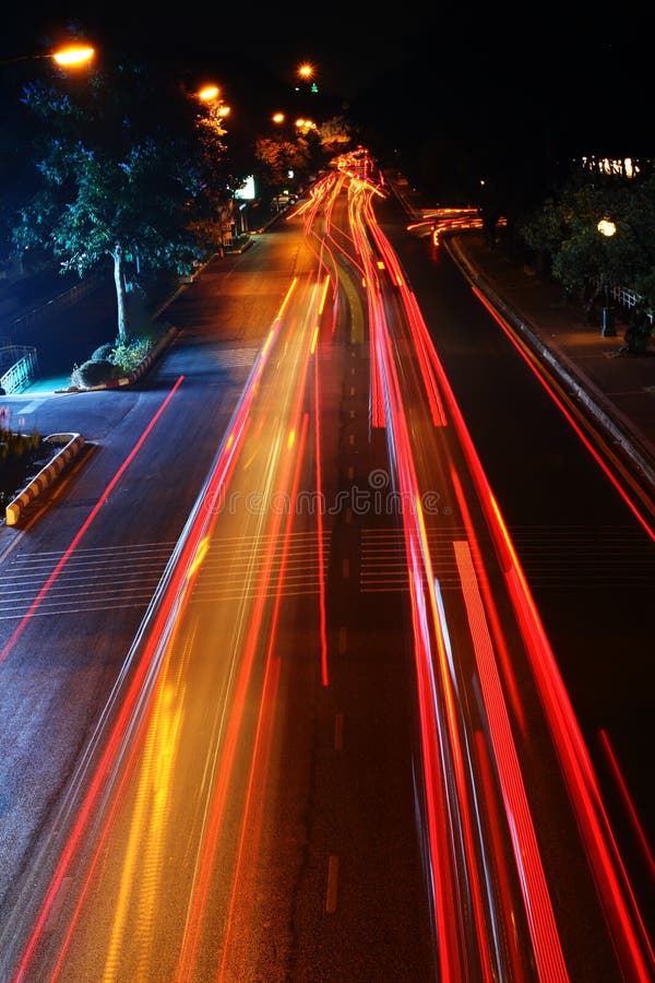 Light move motion stock photo. Image of street, trails - 69622018