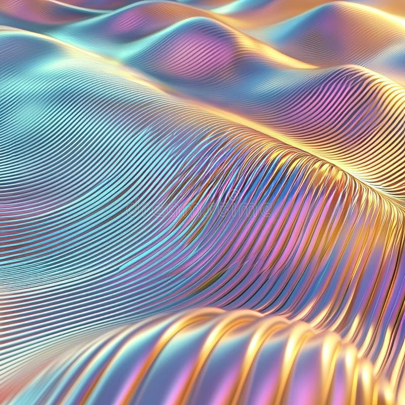 Light and Movement are Showcased in this Vibrant, Flowing Abstract ...