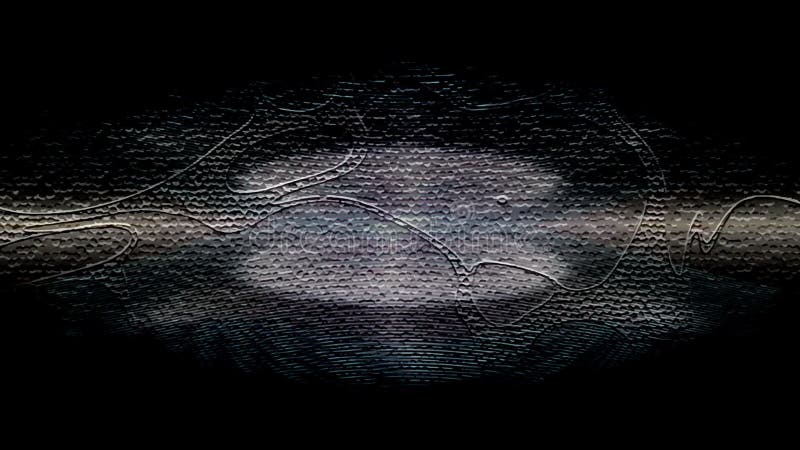 Light Moves into the Center on a Dark Background. Stock Footage - Video ...