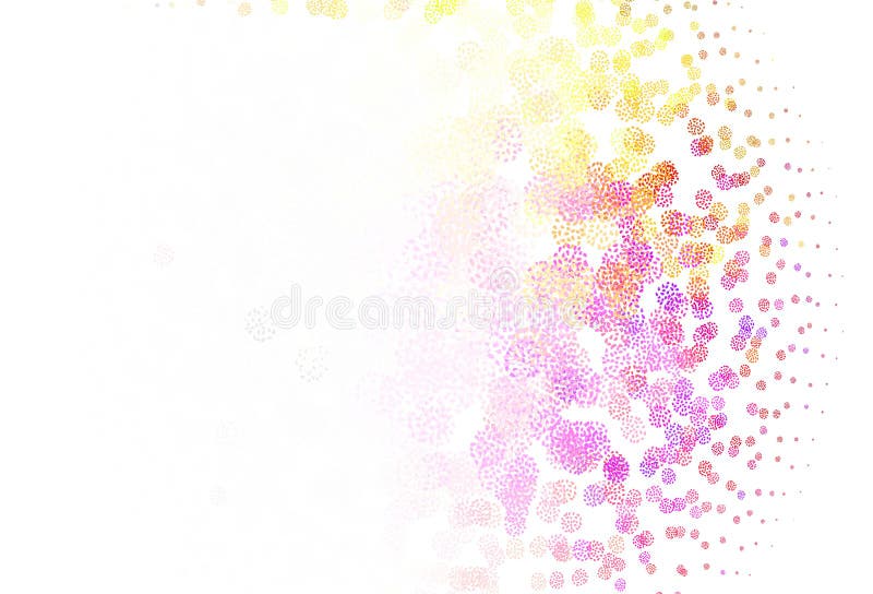 Light Multicolor Vector Pattern with Random Forms Stock Vector ...