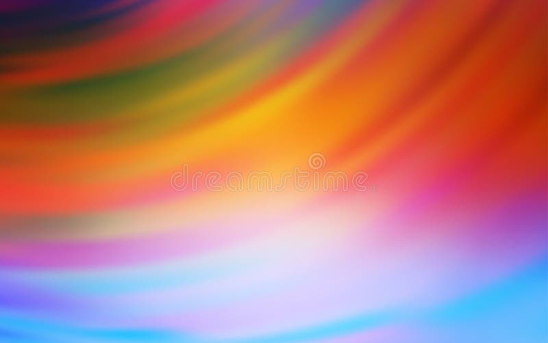 Light Multicolor Vector Glossy Abstract Background. Stock Vector ...