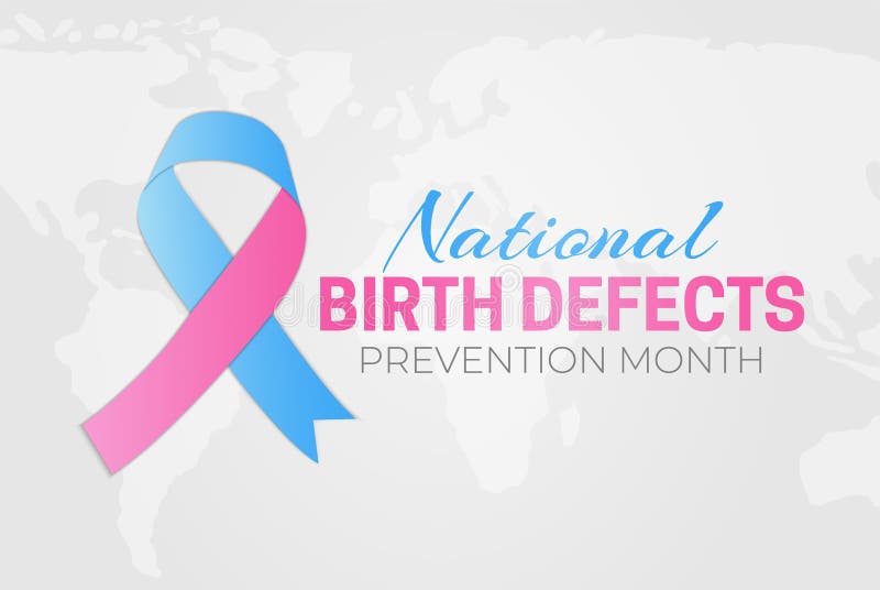 Light National Birth Defects Prevention Month Background Illustration ...