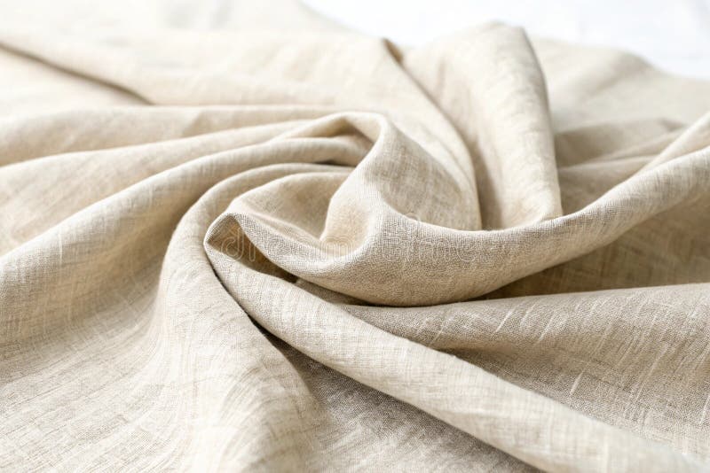 Light Natural Linen Texture Background Stock Illustration ...