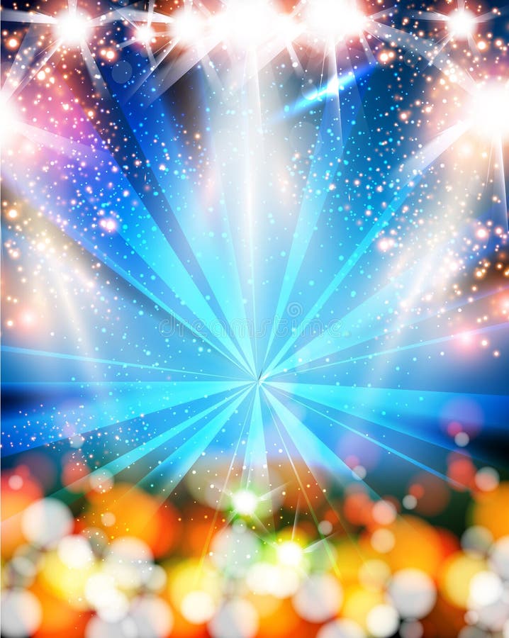 Light Neon Party Background Stock Vector - Illustration of color ...