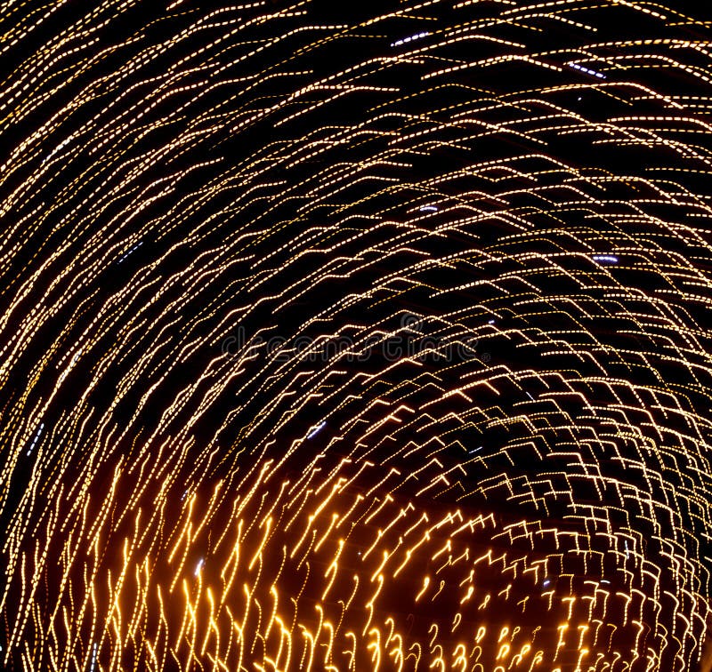 Light at Night in Motion As an Abstract Background Stock Image - Image ...