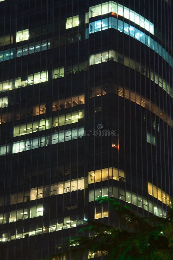 Light in the Office Building Stock Photo - Image of light, architecture ...