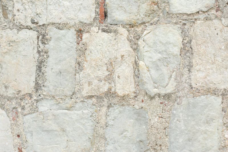 Light Old Brickwork Texture. Ancient Brick Wall. Stock Photo - Image of ...