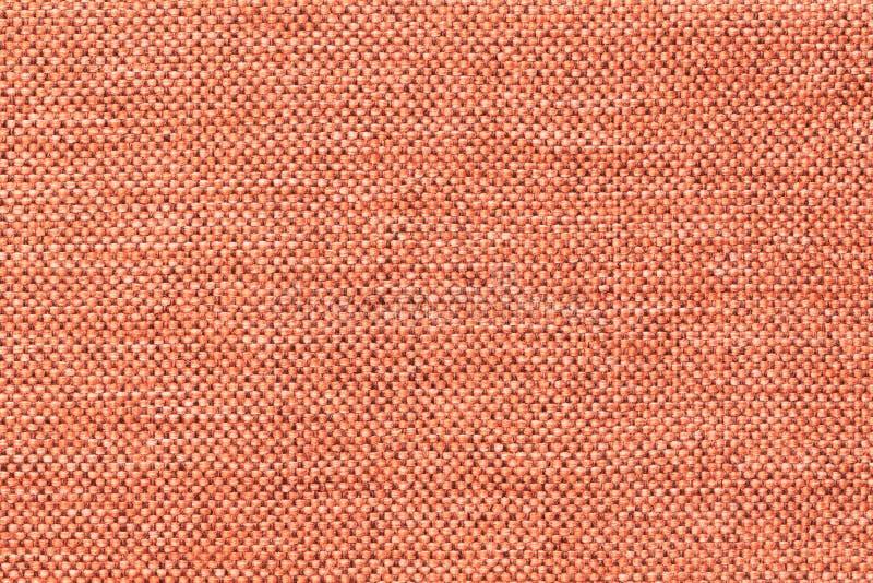 Light Orange Background of Dense Woven Bagging Fabric, Closeup ...