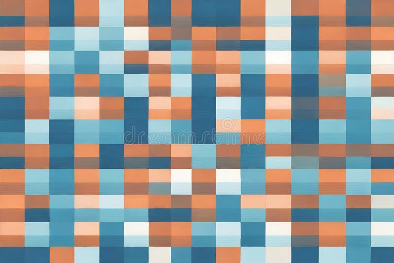 Light Orange Blue Pixel Bitmap Texture Pattern Stock Illustration ...