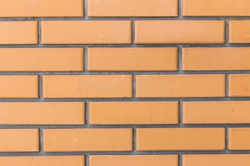 Light Orange Brick Blocks Wall Texture Background Stock Photo - Image ...