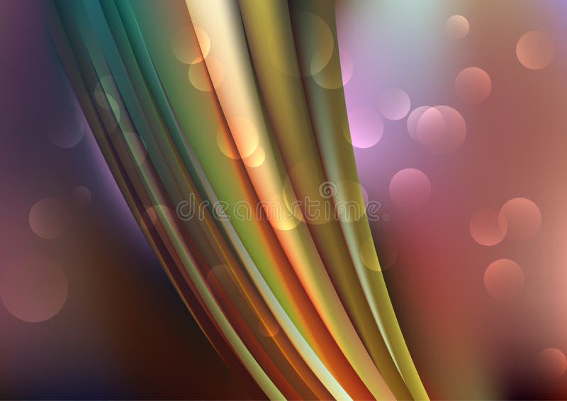 Light Orange Dynamic Background Vector Illustration Design Stock ...