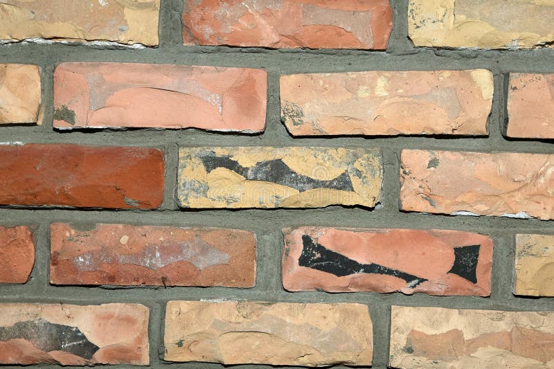 New Face Brick on a White Background Stock Photo - Image of brick ...