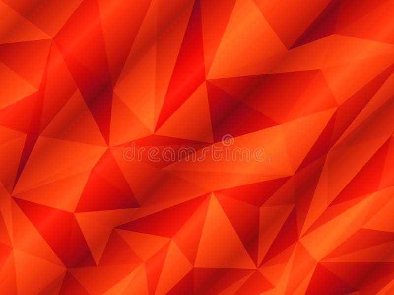 Light Orange Polygonal Abstract Watercolor Texture Geometric Pattern ...