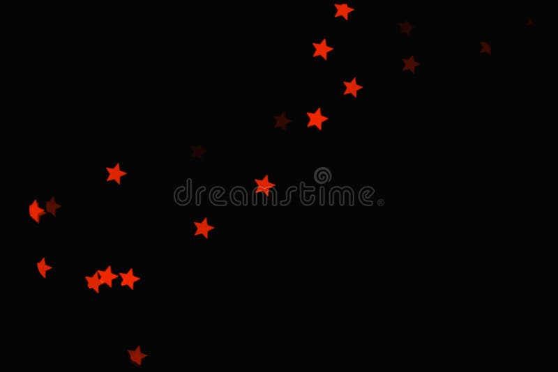 Light Orange Star Light Effect Isolated Overlay Glitter Texture on ...