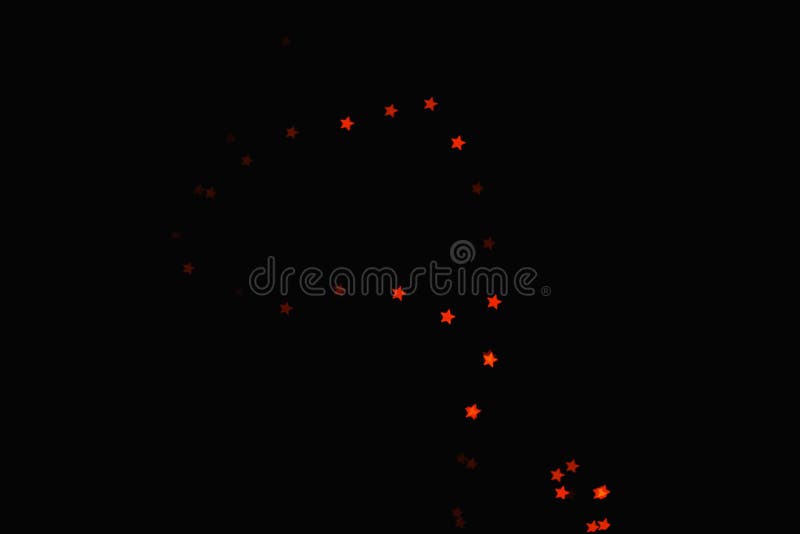 Light Orange Star Light Effect Isolated Overlay Glitter Texture on ...