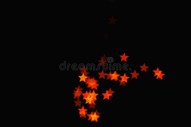 Light Orange Star Light Effect Isolated Overlay Glitter Texture on ...