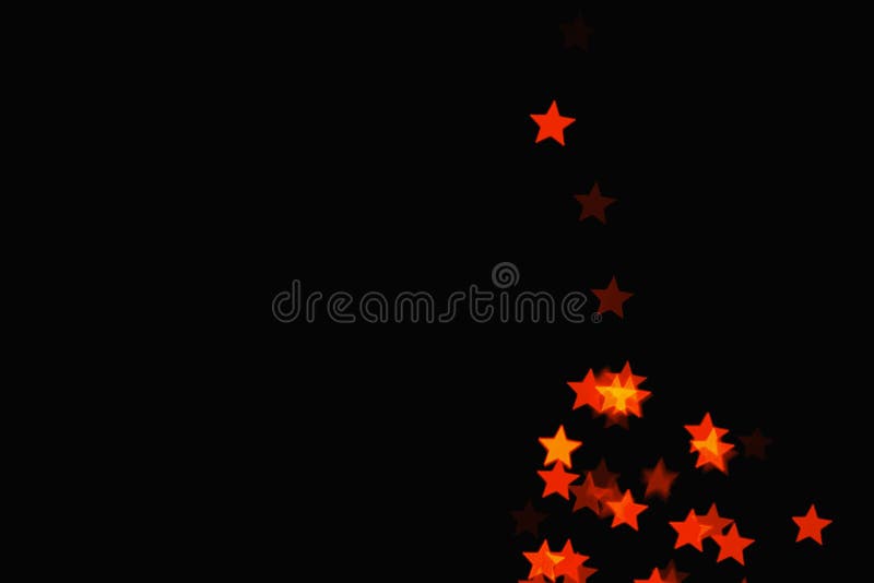 Light Orange Star Light Effect Isolated Overlay Glitter Texture on ...