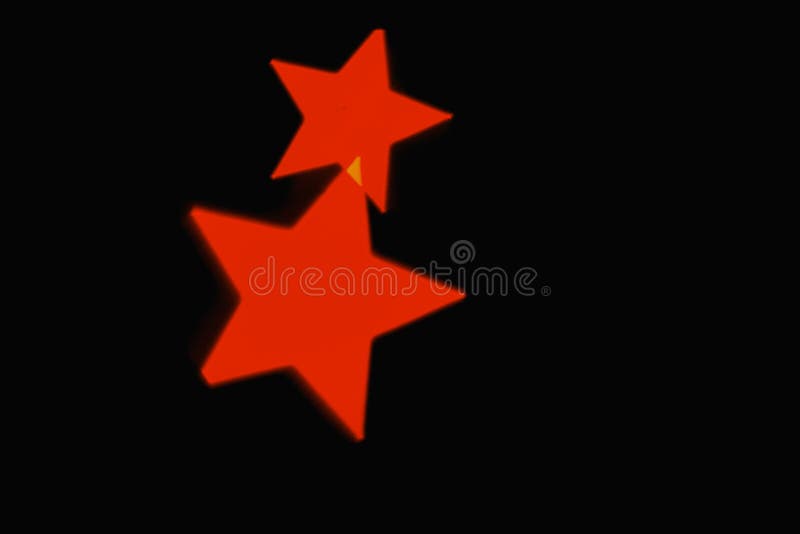 Light Orange Star Light Effect Isolated Overlay Glitter Texture on ...
