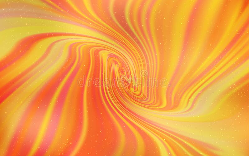 Light Orange Vector Pattern with Night Sky Stars. Stock Vector ...