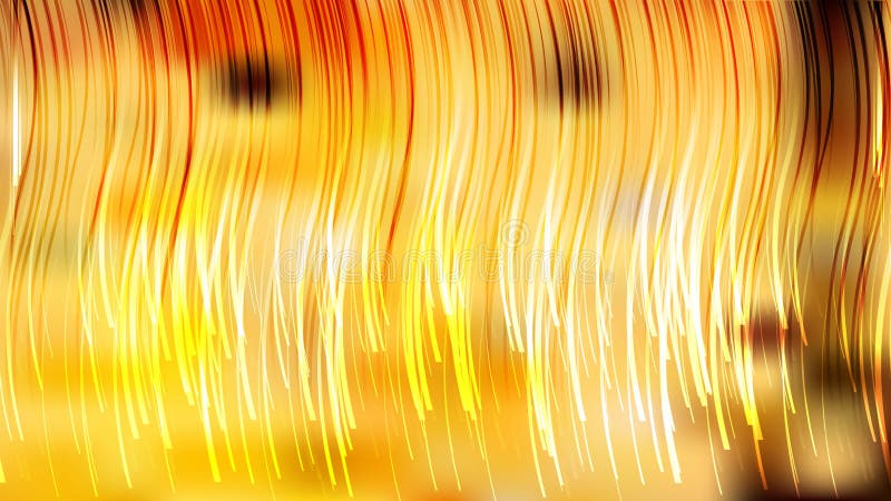 Light Orange Vertical Curve Striped Lines Background Vector Stock ...