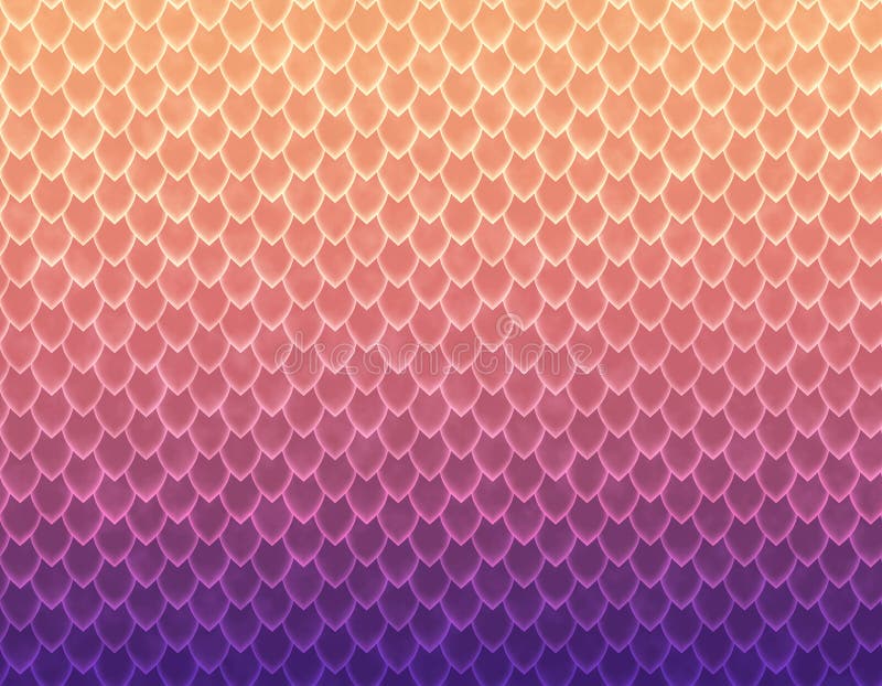 Light Orange and Violet Gradient Snake Skin Pattern, Sharp Scale Stock ...
