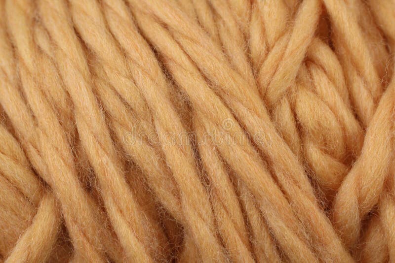 Light Orange Yarn Texture Close Up Stock Image - Image of macro ...