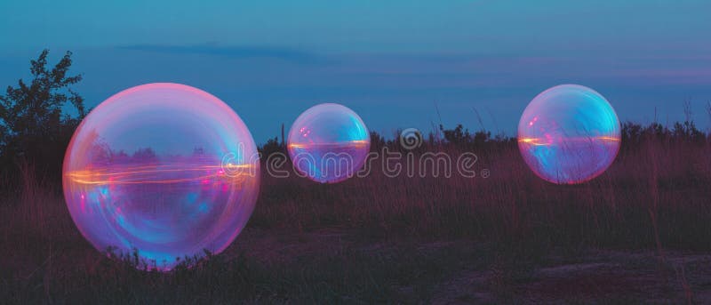 Light Orbs Create Mesmerizing Circular Patterns in Long Exposure at ...