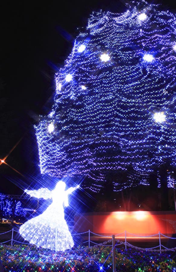 The Light of Pageant in Sendai Stock Photo - Image of touhoku, park ...