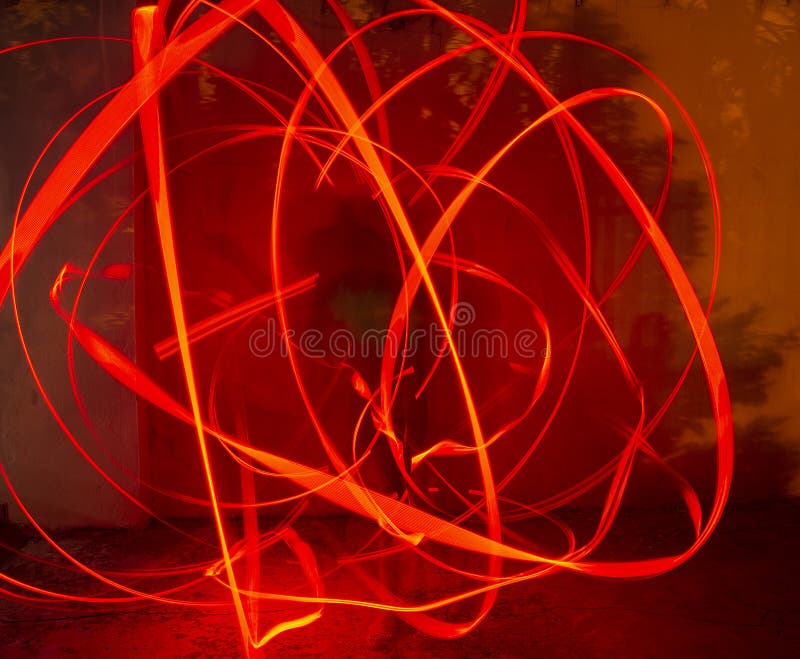 Light paint stock image. Image of color, exposure, drawing - 205485967