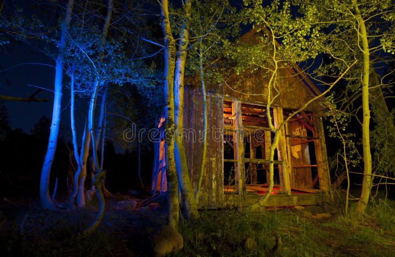 Rustic Shack Interior stock image. Image of house, mining - 25019791