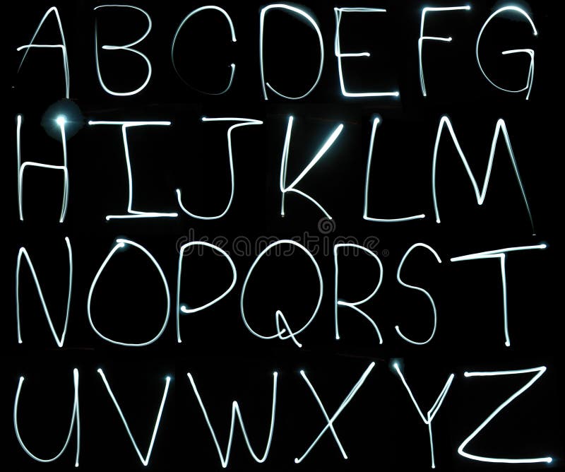 Acute Red Letters of the Alphabet . Stock Vector - Illustration of ...