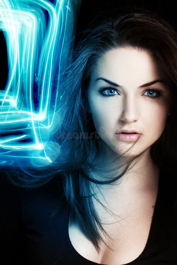 Light painting beauty shot stock photo. Image of surreal - 15827048