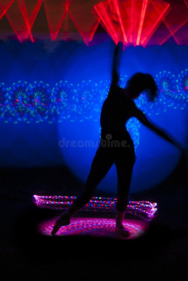 Light Painting Abstract stock illustration. Illustration of light ...